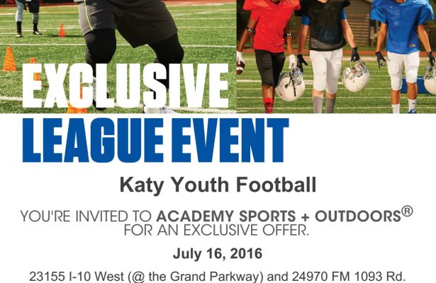 Katy Youth Football - "Doin' It For The Kids"
