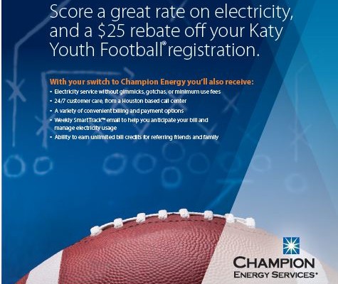 Katy Youth Football - "Doin' It For The Kids"
